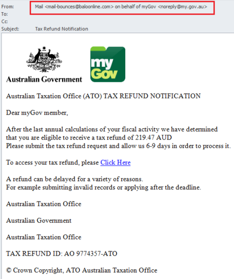 How to spot Phishing Emails posing as ATO - MKG Partners