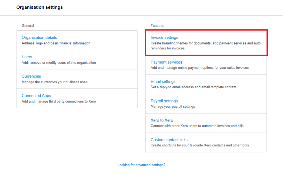 Xero Invoice Templates Handling Packing Slips And Rctis Mkg Partners