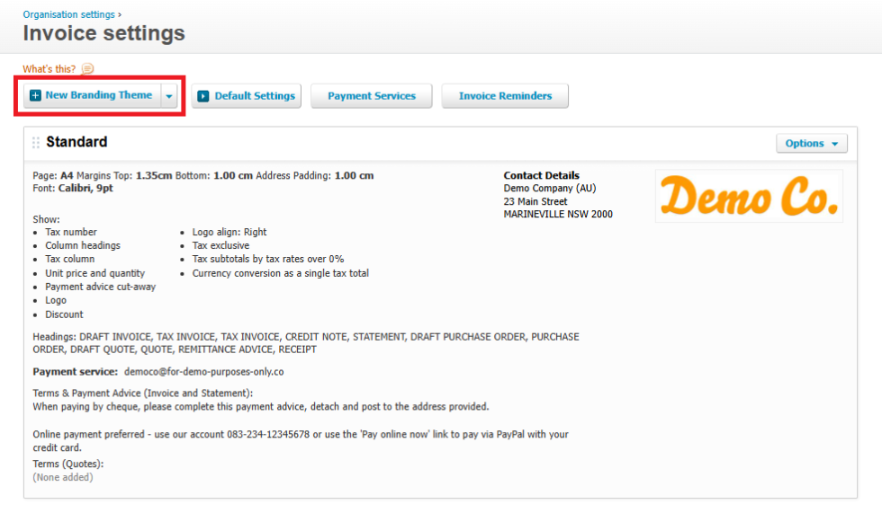 Xero Invoice Templates,Handling Packing Slips and RCTIs - MKG Partners