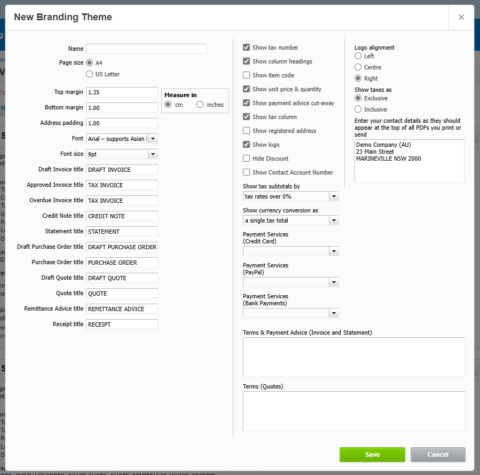 Xero Invoice Templates,Handling Packing Slips and RCTIs - MKG Partners